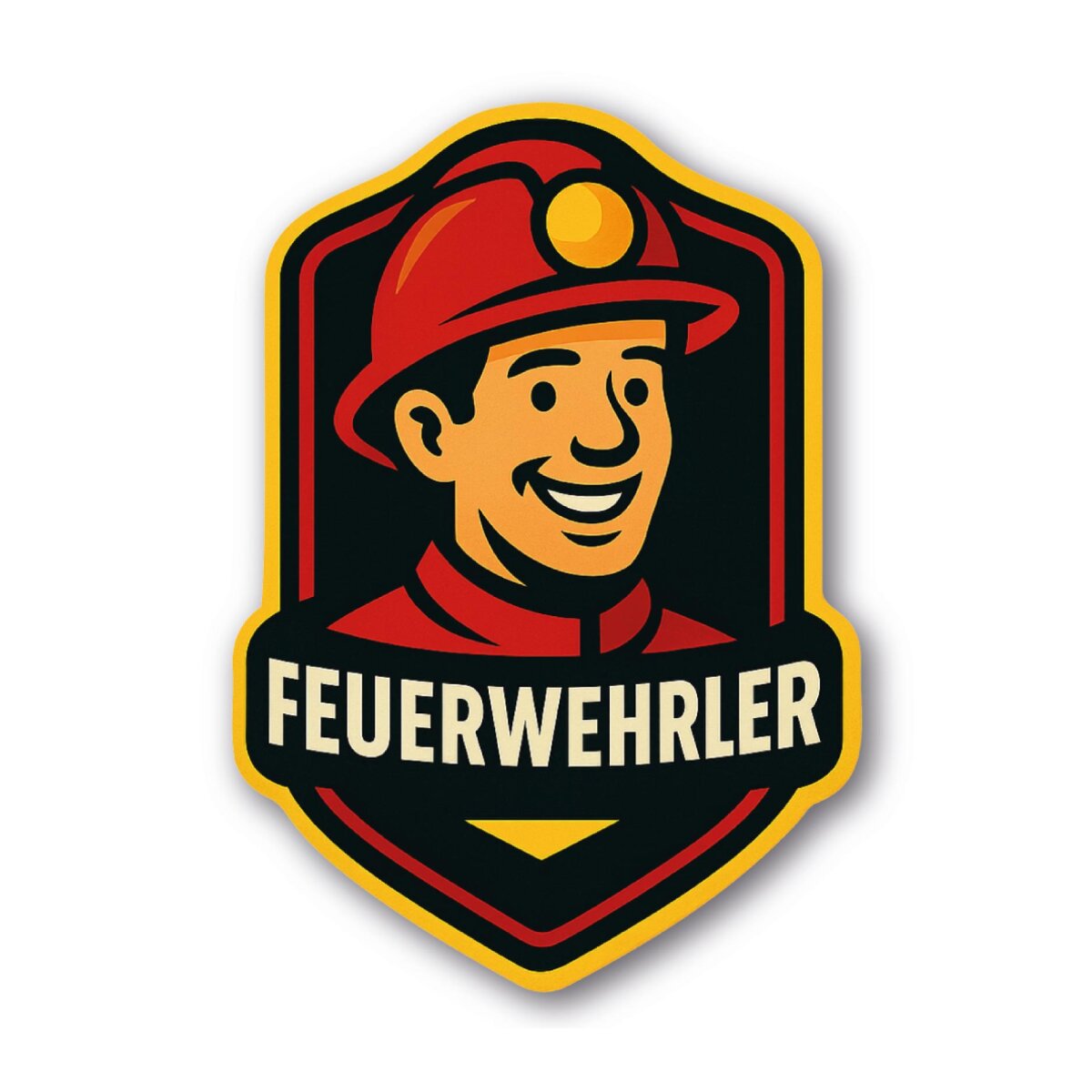 Feuerwehrler mit Helm, 4,49