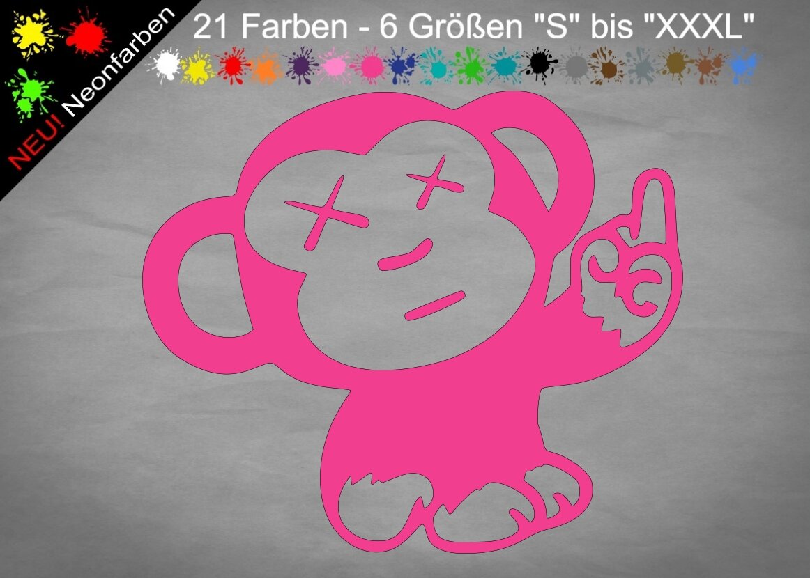 Affe Mittelfinger, 3,49