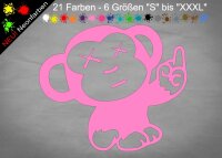 Affe Mittelfinger, 3,49