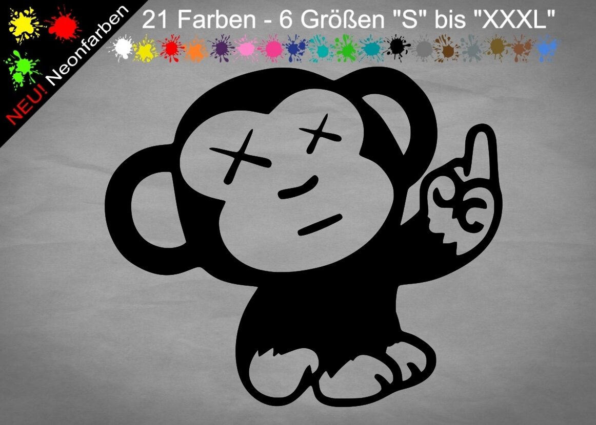 Affe Mittelfinger, 3,49