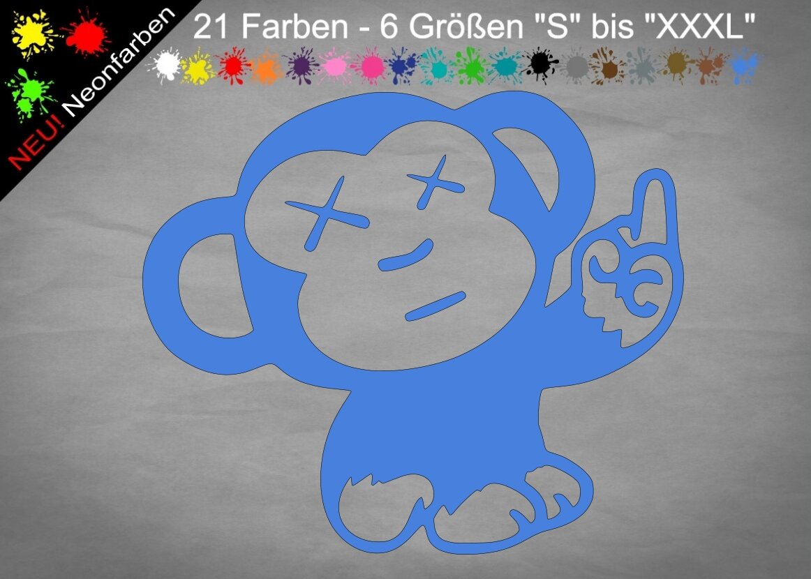Affe Mittelfinger, 3,49